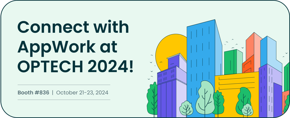 Schedule an AppWork Demo at OpTech 2024